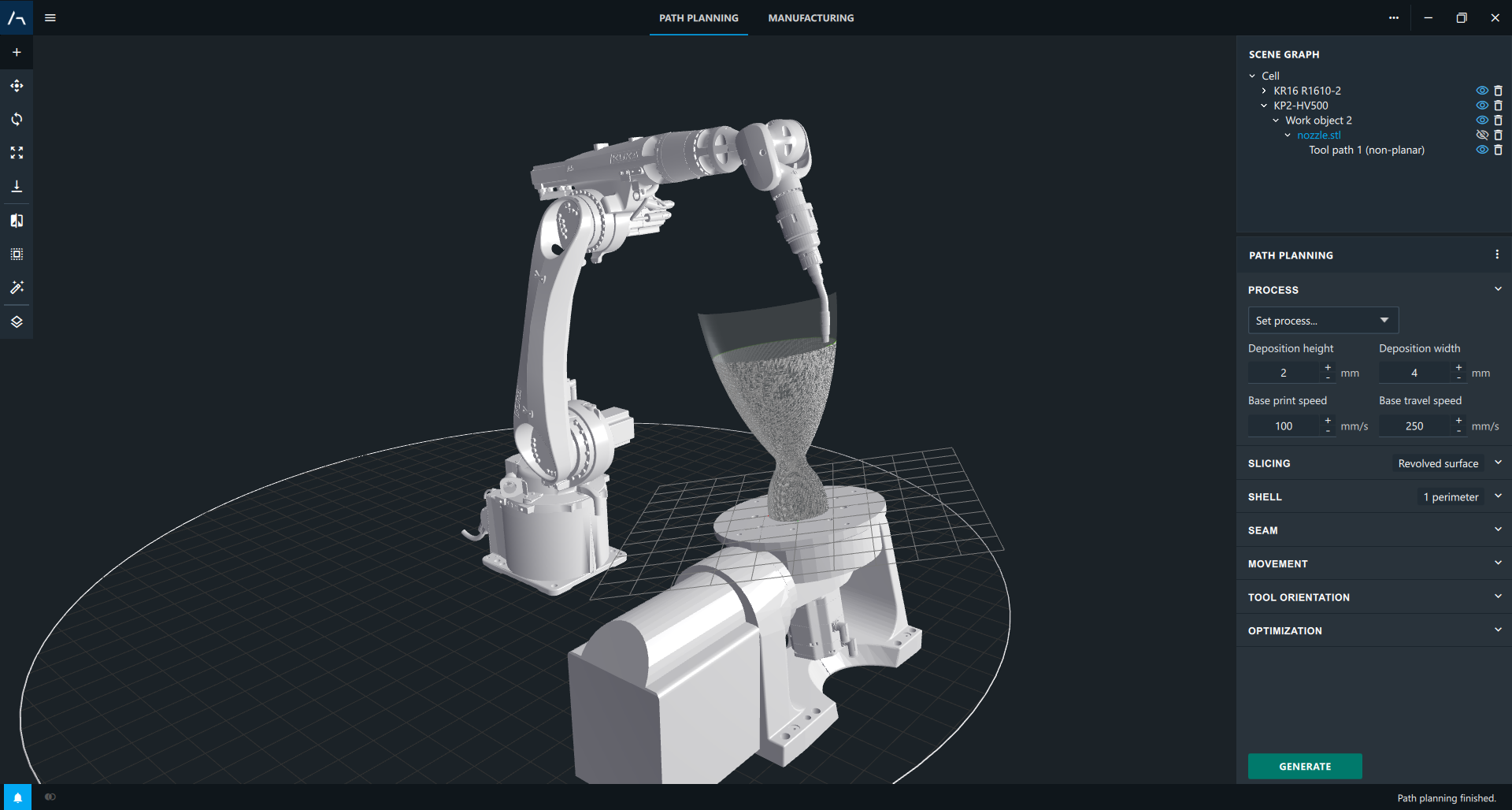 3D Printing Slicing Software - Robot Arm 3D Printer